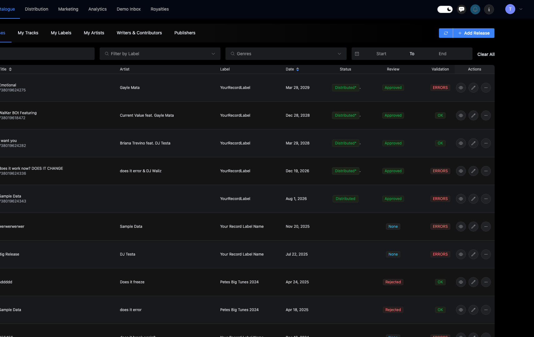 Dashboard Overview | Help Center
